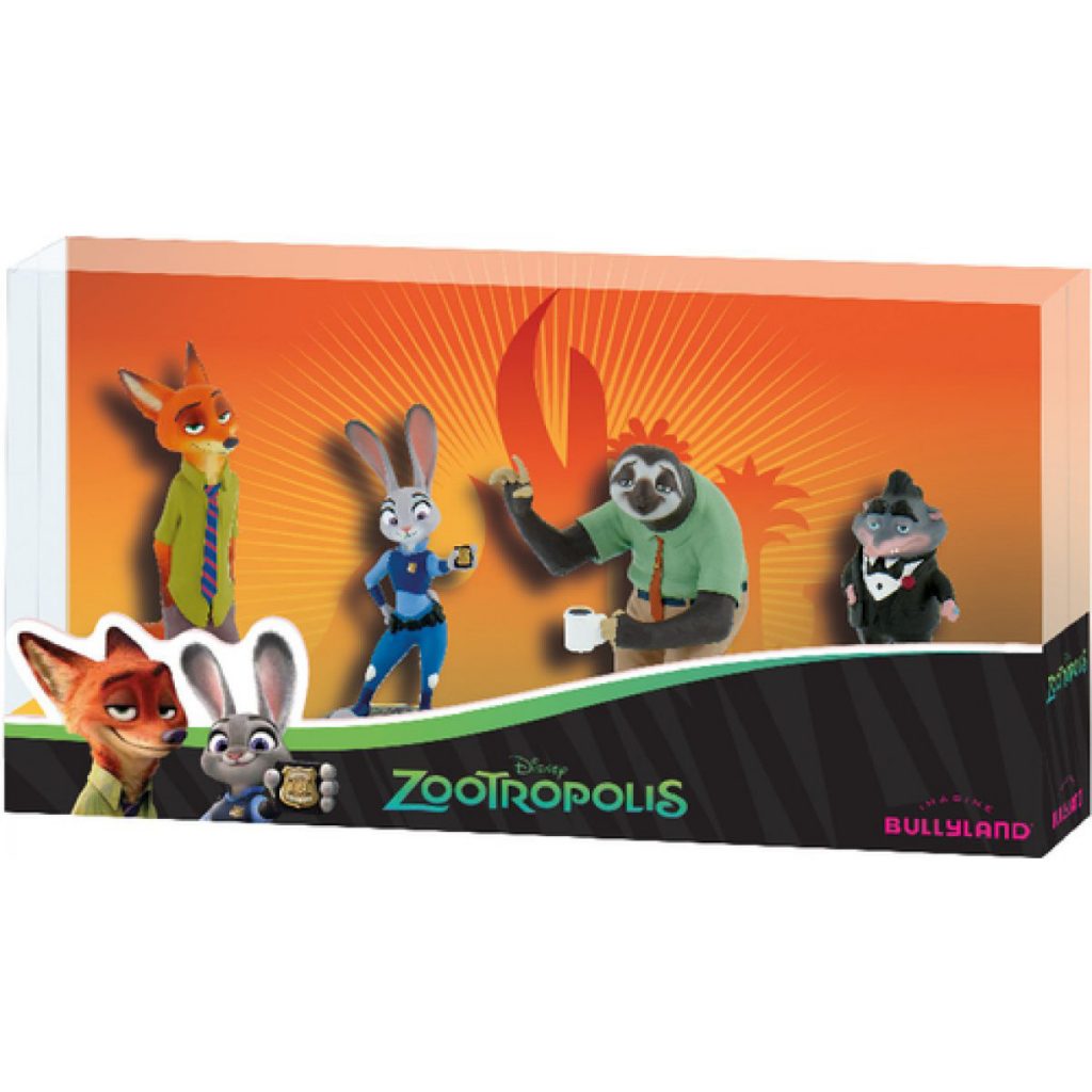 Bullyland Zoomania - Geschenk-Set Nick Wilde Judy Hopps Big Flash ...