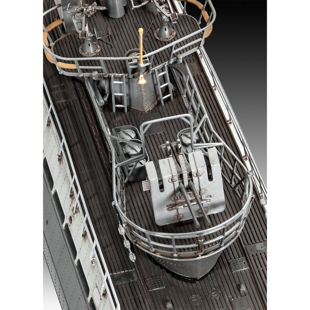 German Submarine Type IX C/40 1:72 - Revell 05133 - Timmi Spielwaren ...