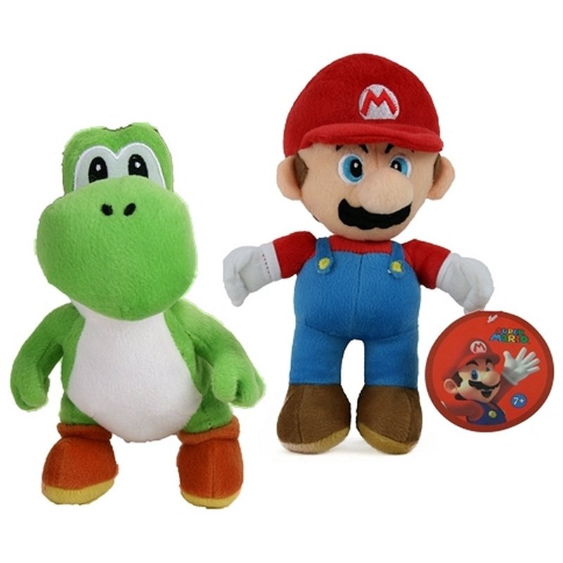Plüschfigur Original Super Mario & Yoshi ca. 30cm - Timmi Spielwaren ...