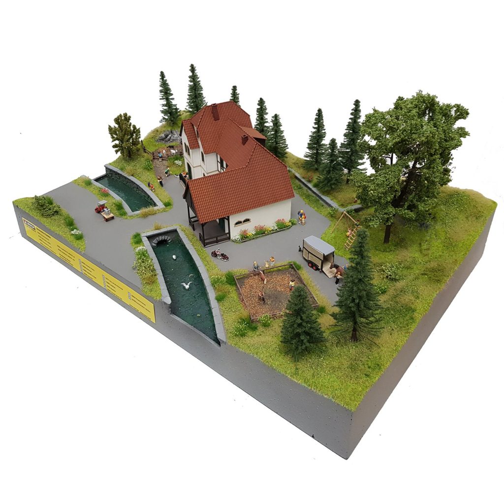 Exklusives Noch Diorama H0 Ferienhof - Timmi Spielwaren Onlineshop