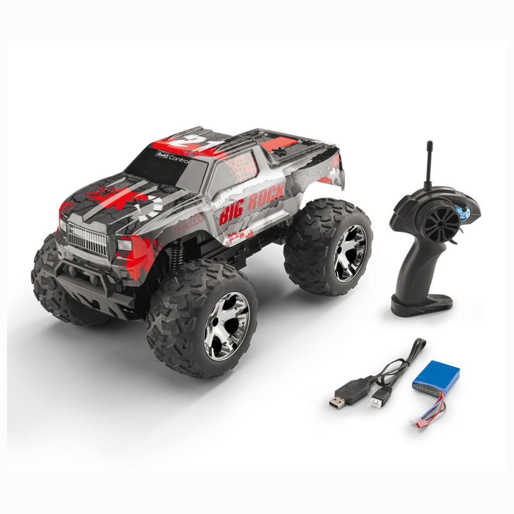 RC Monster Truck BIG ROCK 2,4Ghz 1:10 RTR - Revell 24479 - Timmi ...
