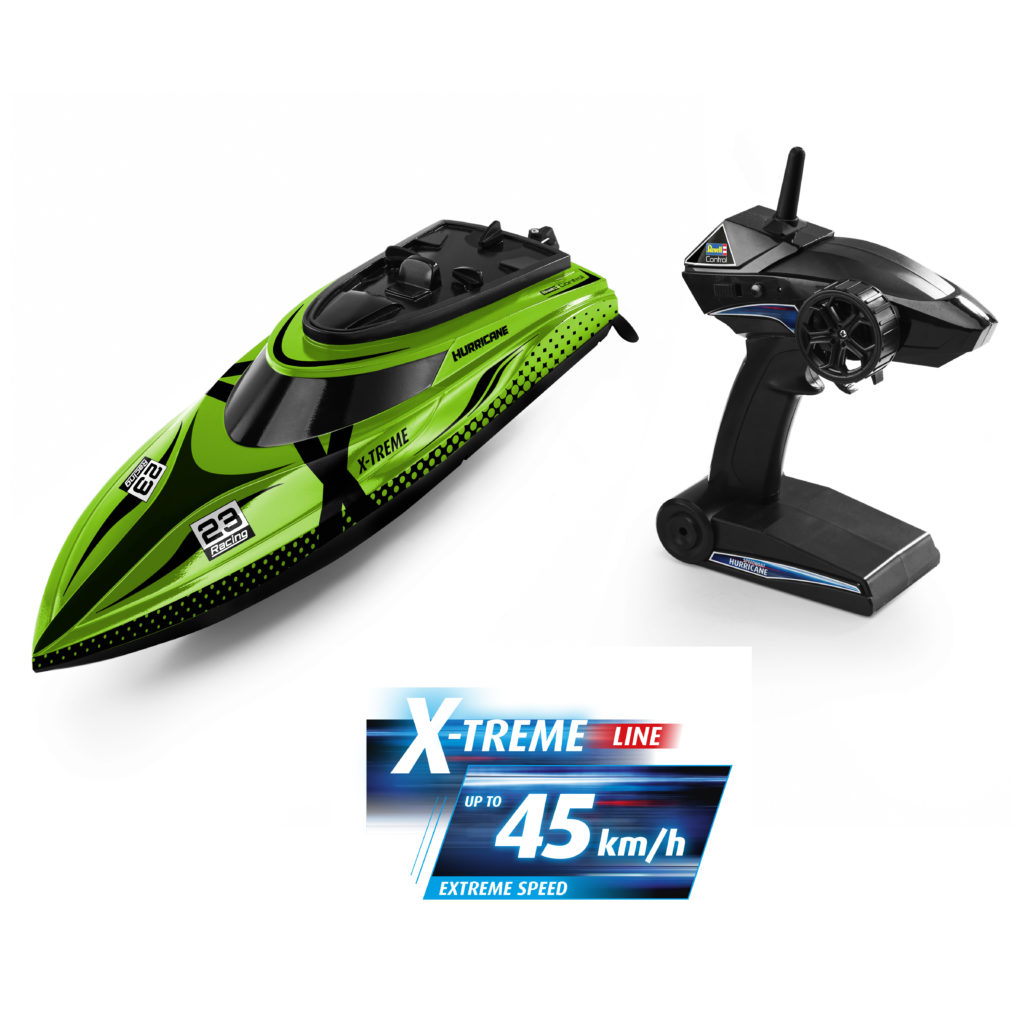 RC Speedboot X-treme Boat "Hurricane" 45 km/h mit Lipo Akku - Revell ...