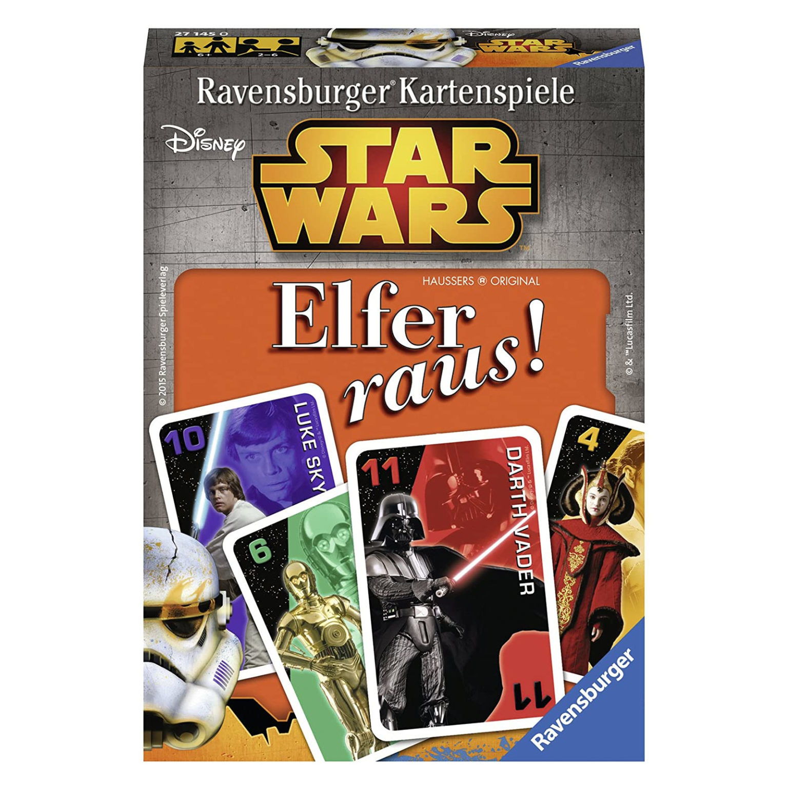 Elfer raus! Star Wars Disney Sonderedition - Ravensburger 27145 - Timmi ...