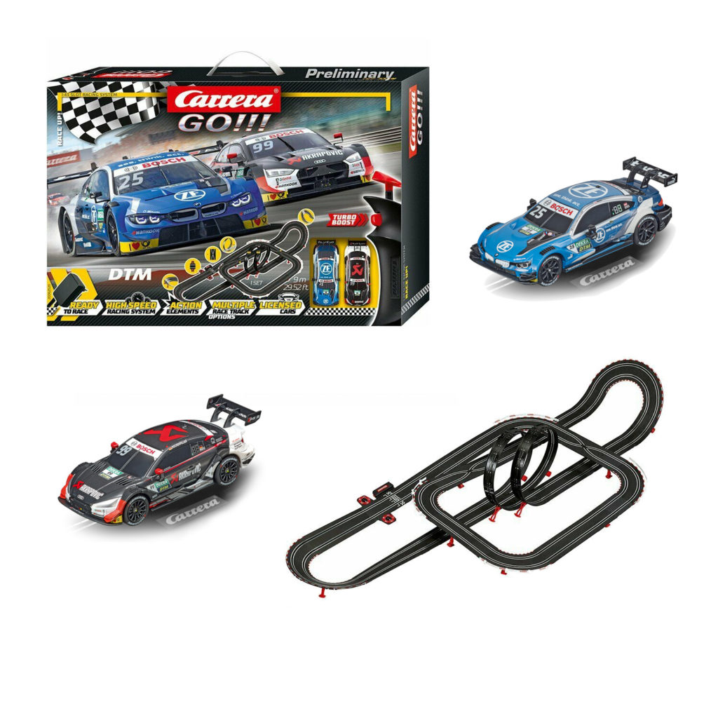 Carrera Go!!! Race Up! DTM Rennbahn Starter-Paket 9m inkl. Looping ...