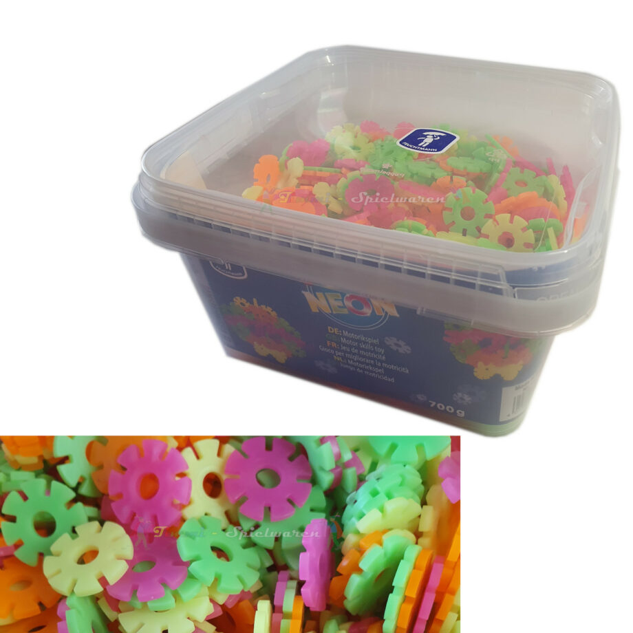 STECKi Original - Neon Motorikspiel Stecksteine 700g im Eimer ...