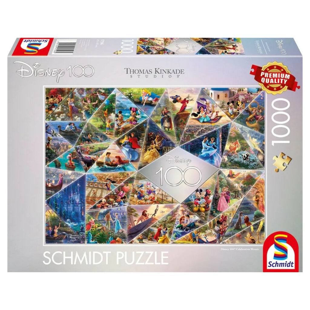 Puzzle Disney 100th Celebration Mosaic 1000 Teile Thomas Kinkade - Schmidt Spiele 57596 - Timmi ...