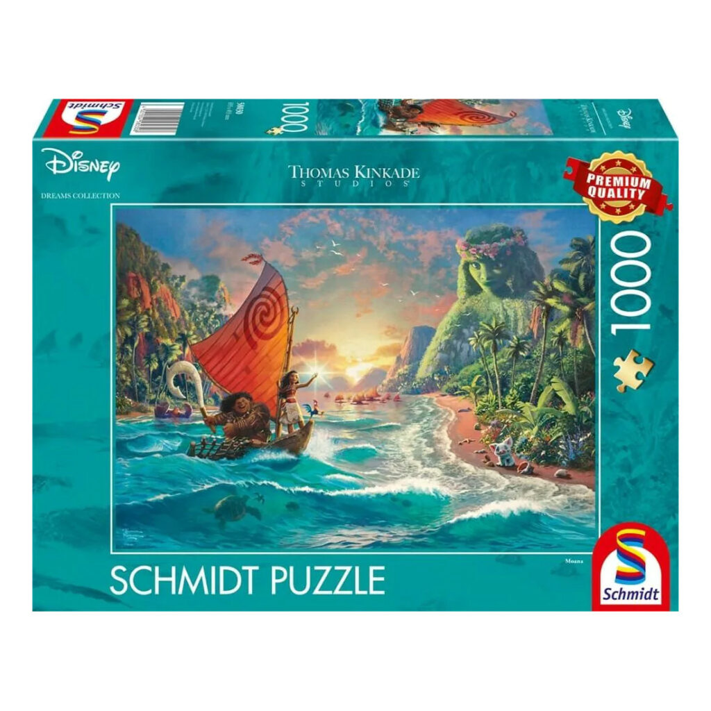 Disney Dreams Collection Moana - Vaiana Thomas Kinkade Studios 1000 Teile Puzzle - Schmidt ...