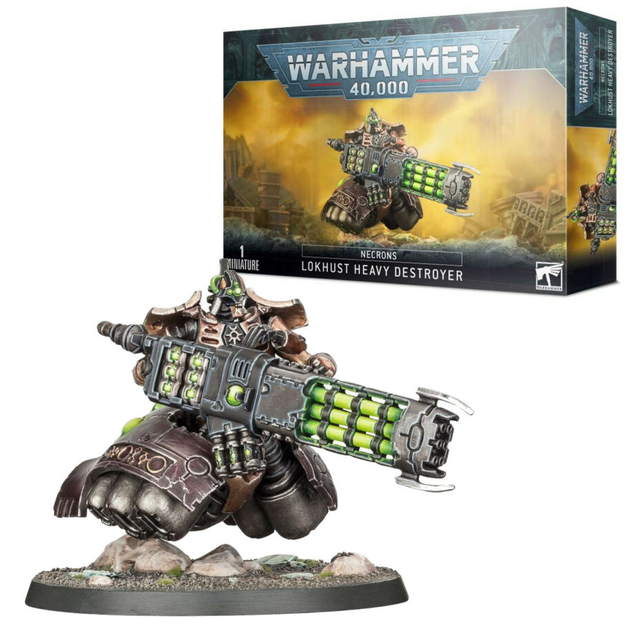 Warhammer 40k Figuras Sin Montar Necron: Destructor Pesado Lokhust - La ...