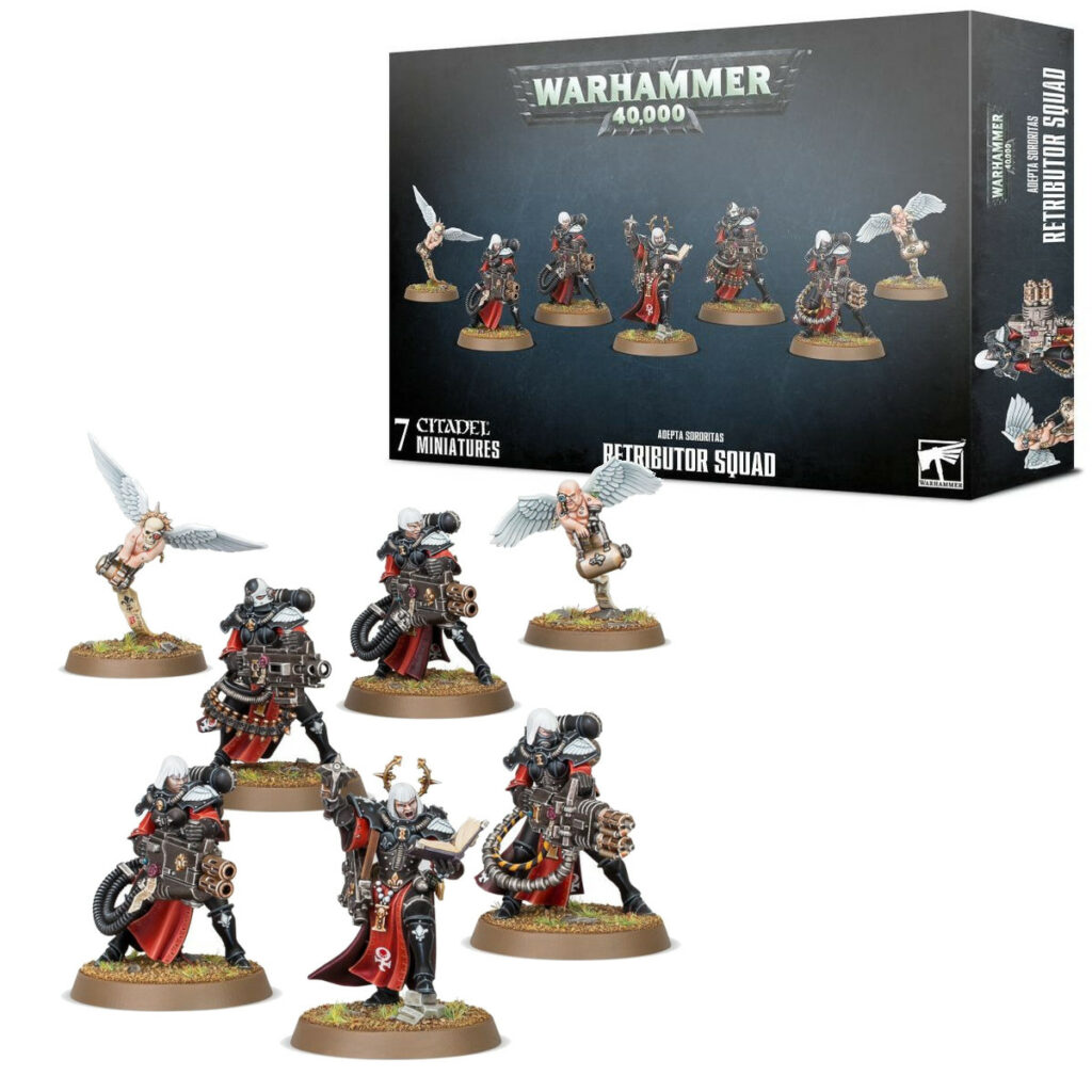 RETRIBUTOR SQUAD Adepta Sororitas - Warhammer 40K Games Workshop 52-25 ...