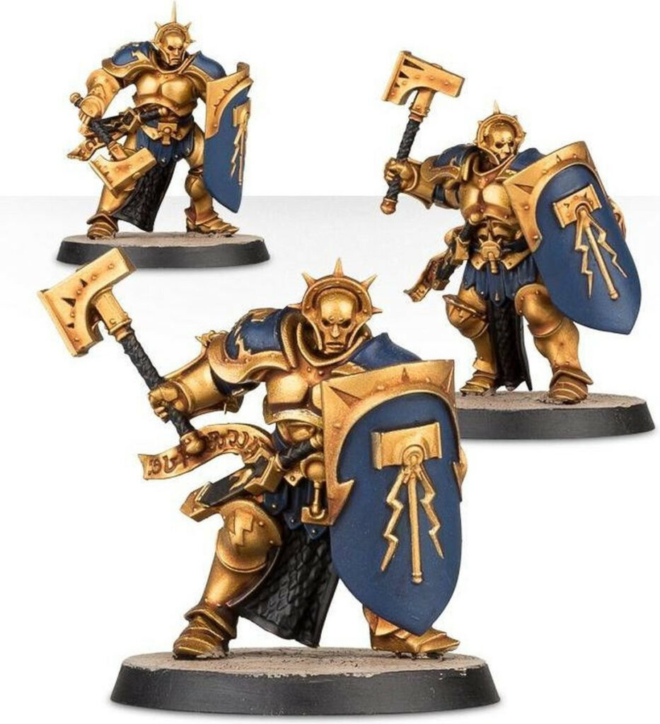 Stormcast Eternals + Paint Set 3 Figuren & Farbe - Warhammer Age of ...